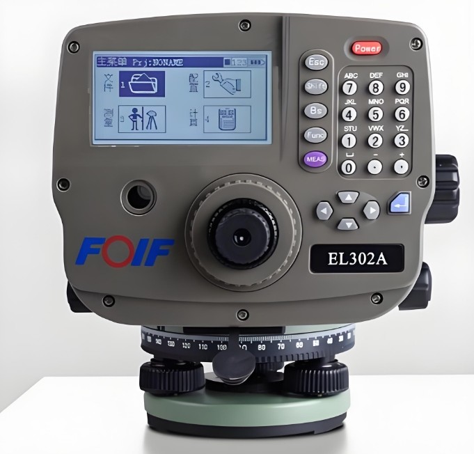 Leveling Surveying Instrument EL302A Digital Level 0.7mm Accuracy ...