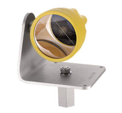 Mining Tunneling Monitoring Reflector Prism With L Shape Bracket and ...