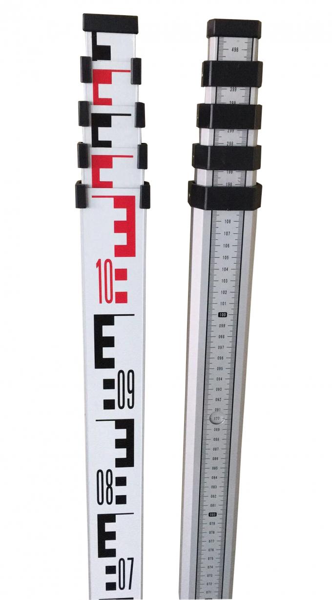 5m Aluminium Telescopic Levelling Staff