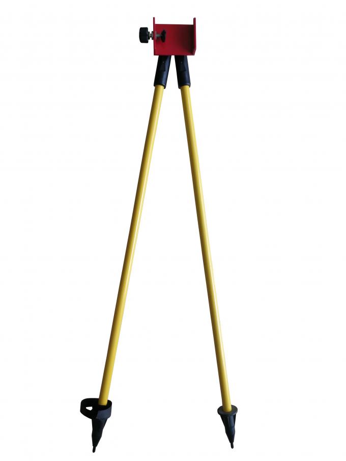 1.3Kg Telescopic Levelling Staff 78mm Survey Staff Bipods Stands Survey ...